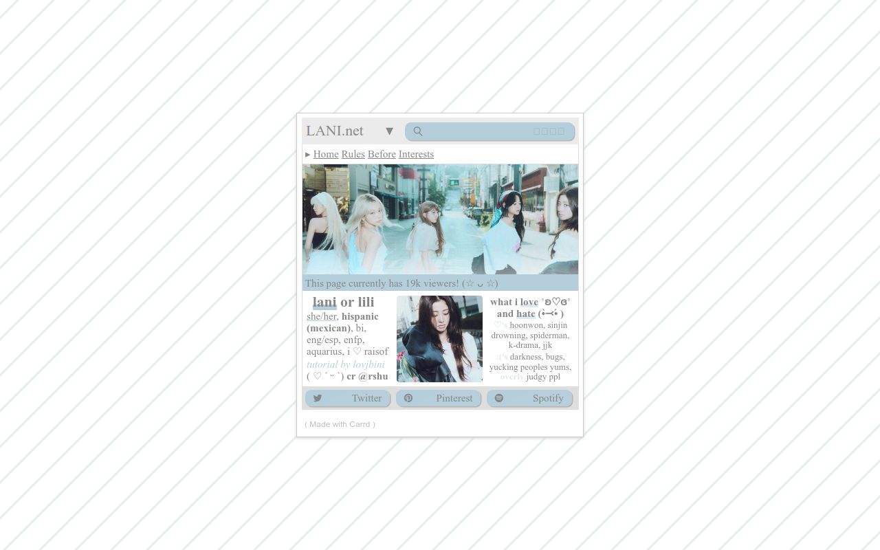 lani’s carrd